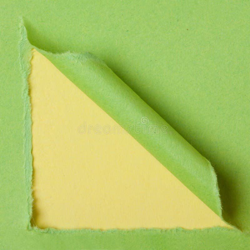 Ripped green paper stock photo. Image of damaged, colour - 22310588