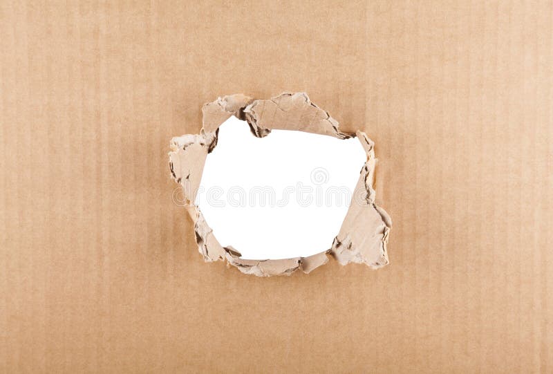 Cardboard frame stock image. Image of crumpled, corrugated - 27743345