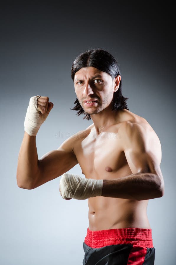 Ripped martial arts expert stock photo. Image of action - 44062284