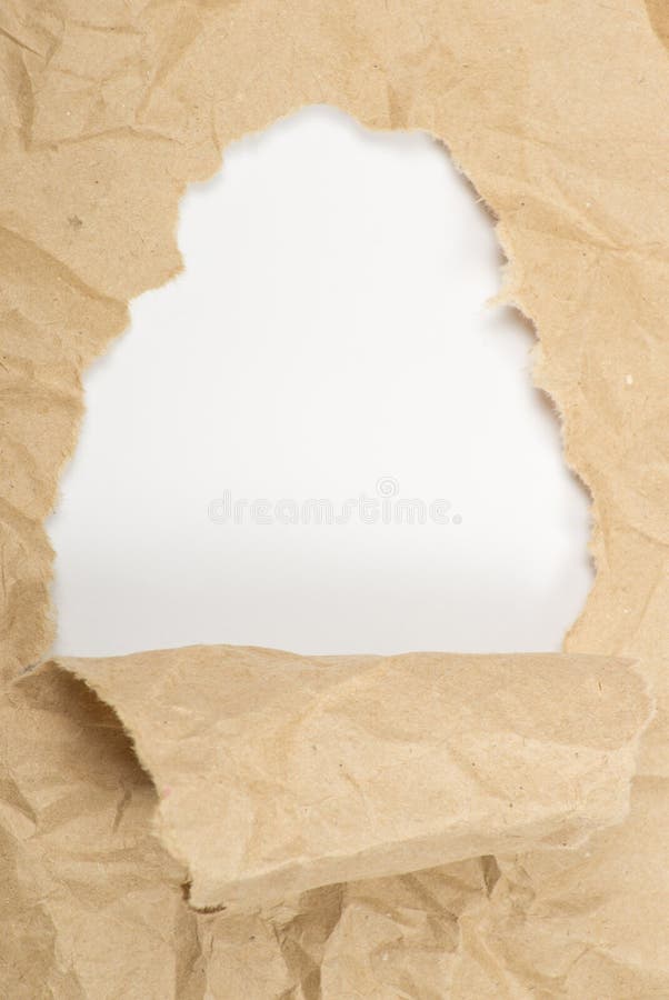 Ripped old paper stock photo. Image of ripped, waste - 24685096