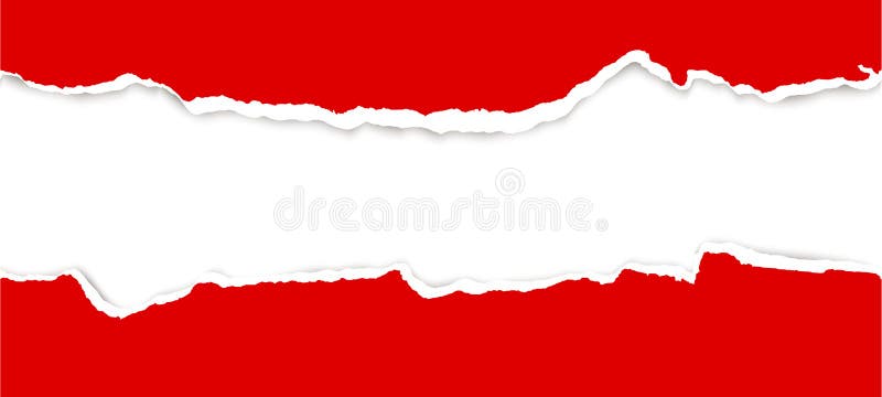 Ripped open paper stock vector. Illustration of border - 55021101