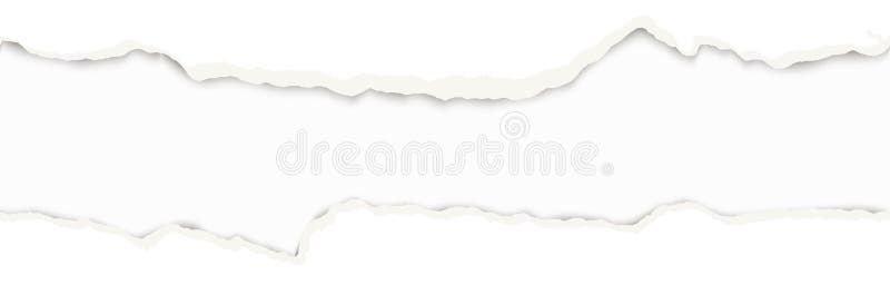 Ripped open paper stock vector. Illustration of torn - 177583310