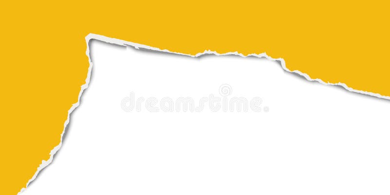 Ripped open paper stock vector. Illustration of list - 55504713