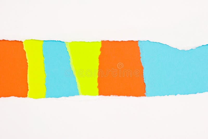 Ripped paper stock photo. Image of split, concept, separate - 15473600