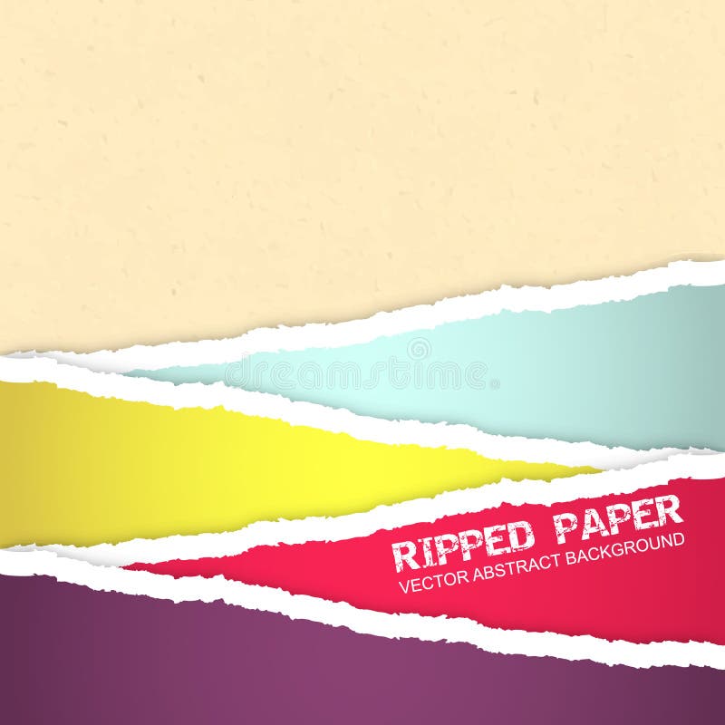 Ripped paper background stock vector. Illustration of wallpaper - 54754951