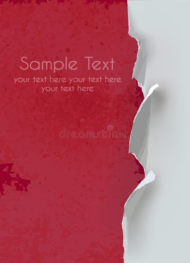 Ripped paper background stock vector. Illustration of design - 40122282