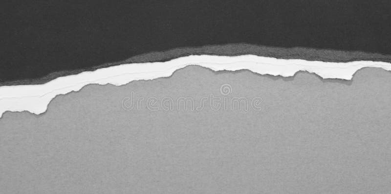 Ripped paper on grey stock photo. Image of empty, abstract - 191837530