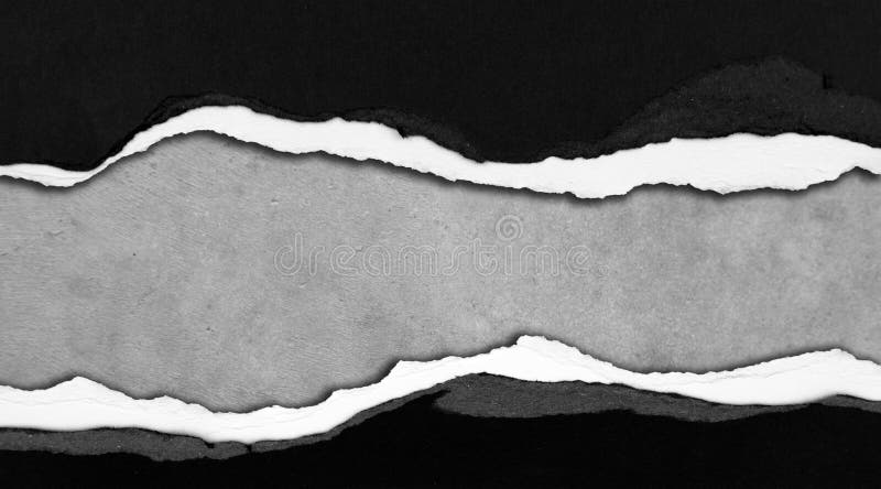Ripped paper on grey stock photo. Image of elementquot - 204945906