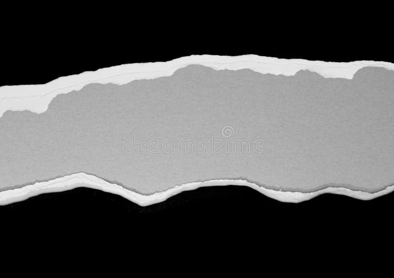 Ripped paper on grey stock image. Image of paper, frame - 223432263