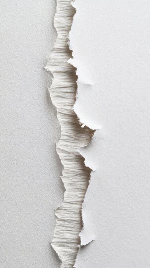 Ripped Paper Reveals Texture and Layers, Paper Art Concept Stock ...