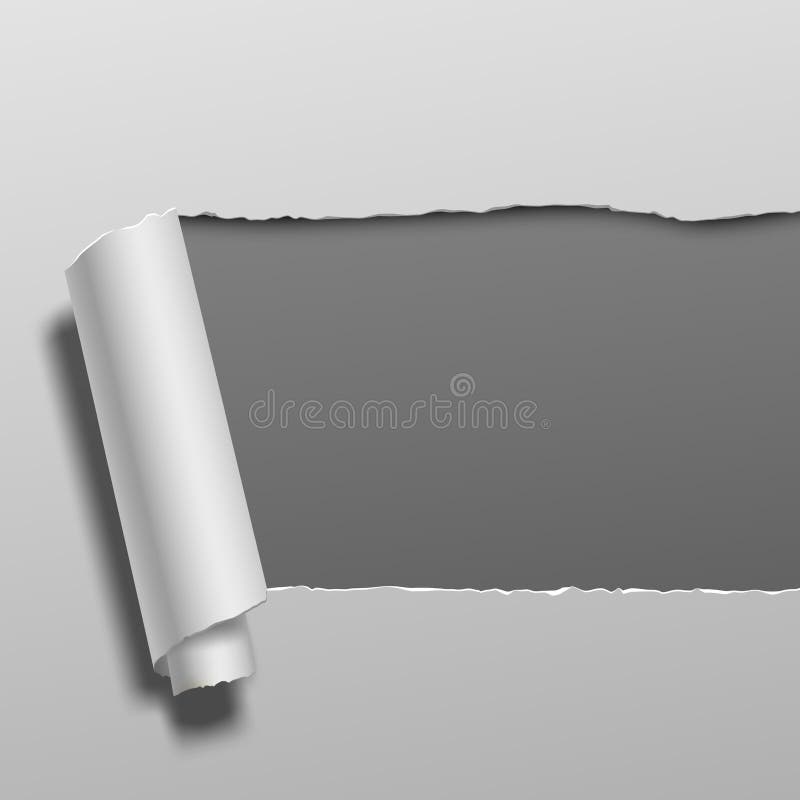 Ripped paper teamplate stock vector. Illustration of background - 108948496