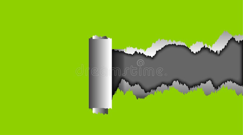 Ripped Paper Tear Vector Illustration Stock Vector - Illustration of ...