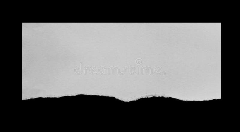 Ripped Paper and Torn Paper Stock Image - Image of edge, mono: 77745519