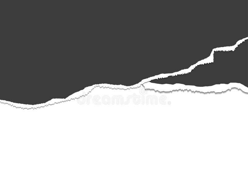 Ripped Paper. Torn, Ripped Pieces. Vector Illustration Stock ...