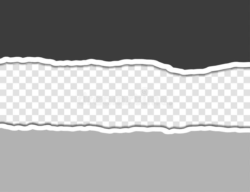 Ripped Paper. Torn, Ripped Pieces. Vector Illustration Stock ...