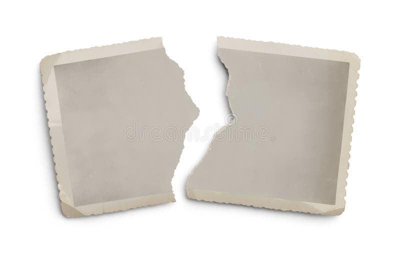 Ripped Photo stock photo. Image of blank, macro, effect - 63174518