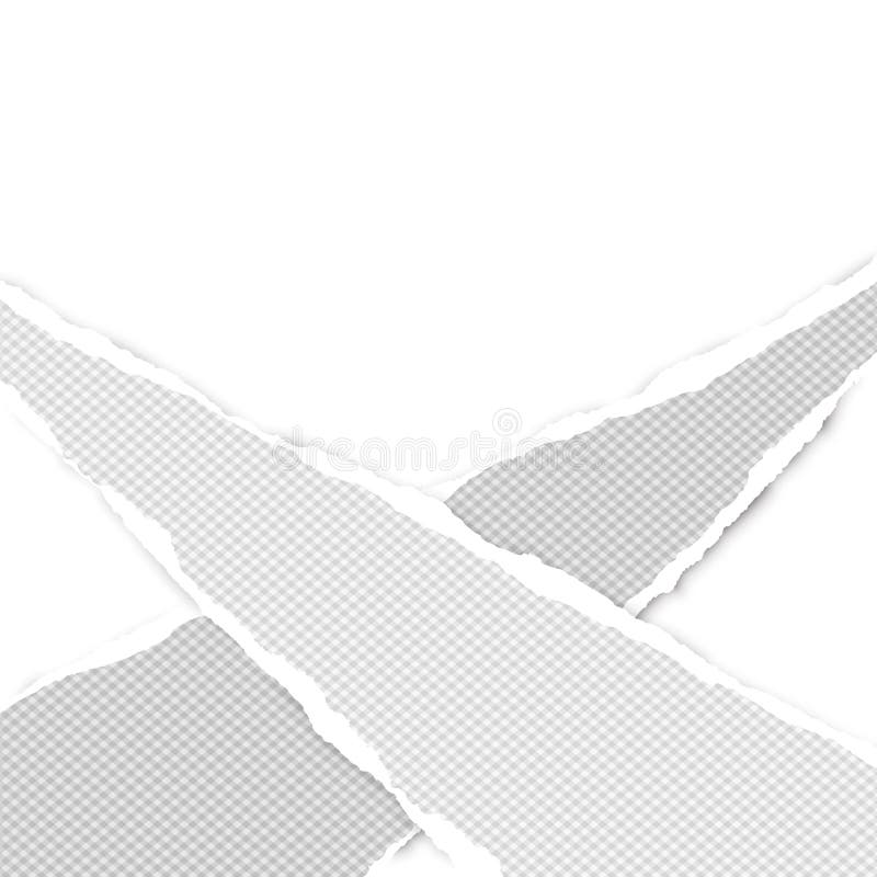 Diagonal Ripped Paper Background Stock Illustrations – 235 Diagonal ...