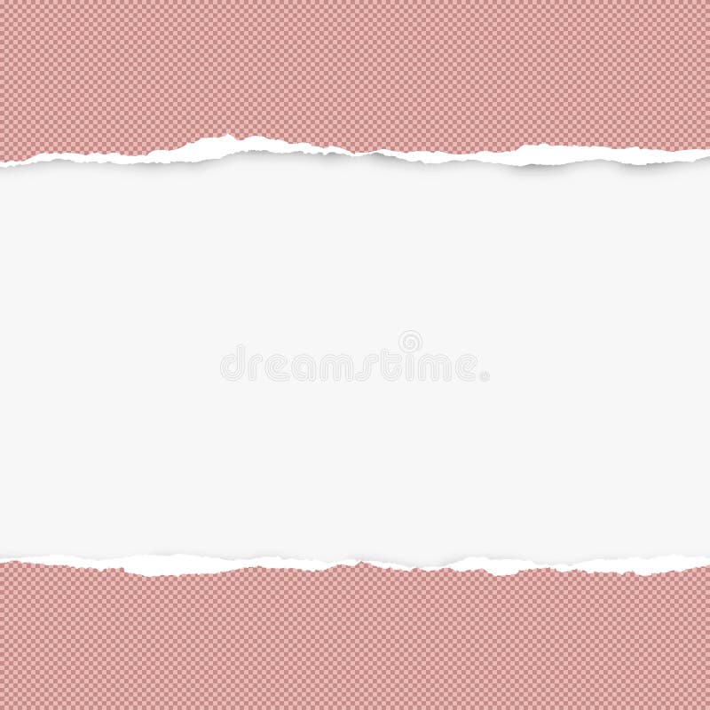 Pink Ripped Note, Notebook Paper Stuck with Sticky Tape on Brown ...