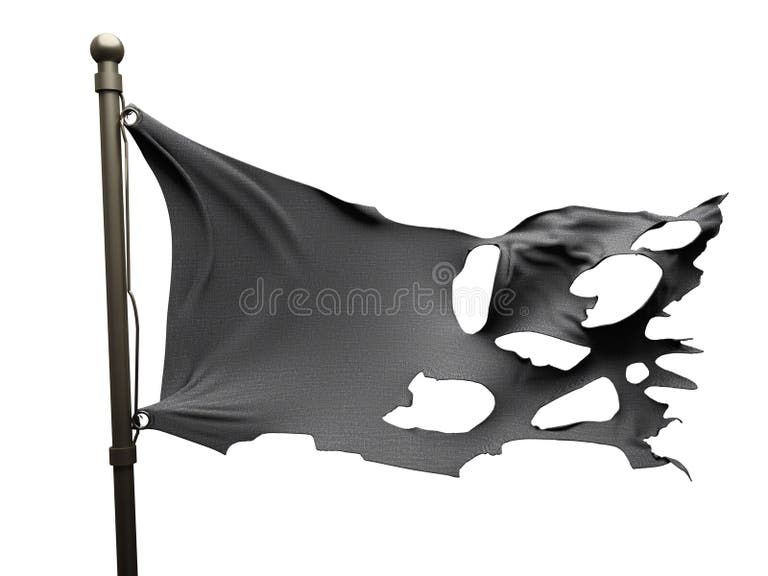 Ripped torn flag stock illustration. Illustration of wave - 19149238
