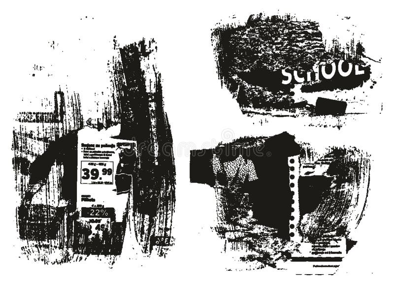 Ripped & Torn Paper Background Mix Grunge Punk Style High Detail ... Ripped & Torn Paper Background Mix Grunge Punk Style High Detail ...