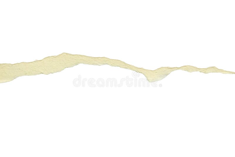 Ripped Torn Paper Edges Isolated on White Background Stock Photo ...