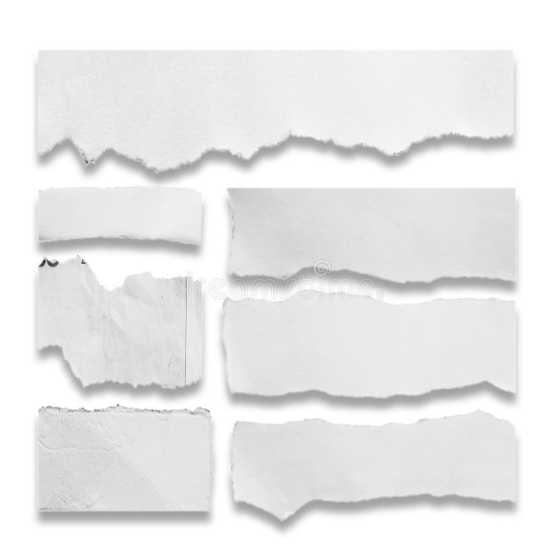 Ripped and Torn paper stock image. Image of gray, blank - 78807593