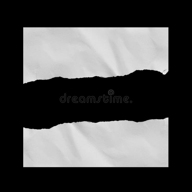 Ripped Paper and Torn Paper Stock Photo - Image of card, black: 77168802