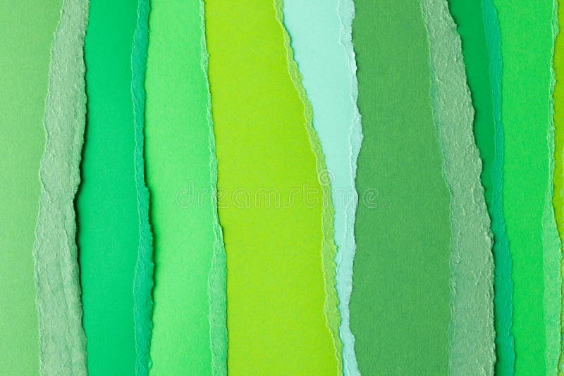 Ripped Up Pieces of Coloured Paper with Copy Space Stock Image - Image ...