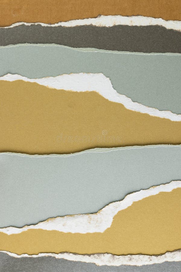 Ripped Up Pieces of Coloured Paper with Copy Space Stock Photo - Image ...