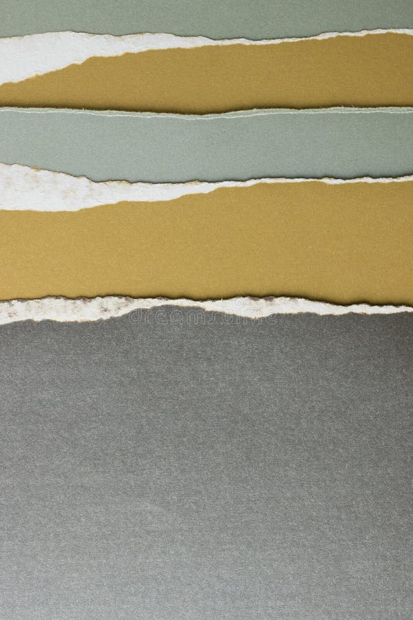 Ripped Up Pieces of Coloured Paper with Copy Space Stock Photo - Image ...