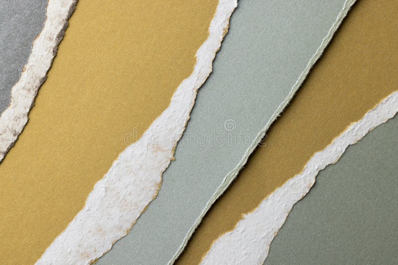 Ripped Up Pieces of Coloured Paper with Copy Space Stock Photo - Image ...