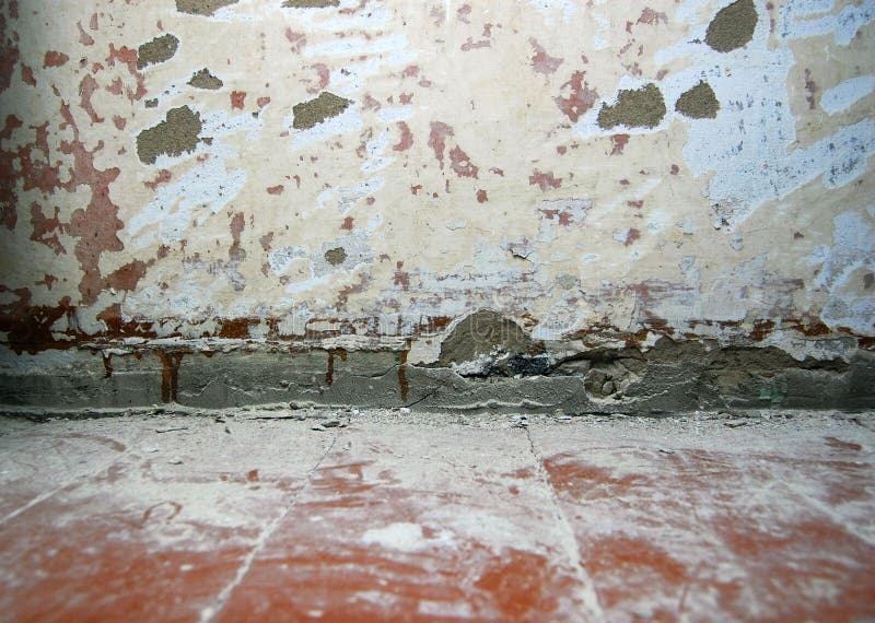 Ripped Wall before Renovation Stock Photo - Image of ripped, floor ...