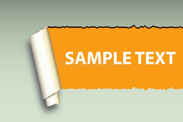 Ripped Wall Vector stock vector. Illustration of divider - 7610626