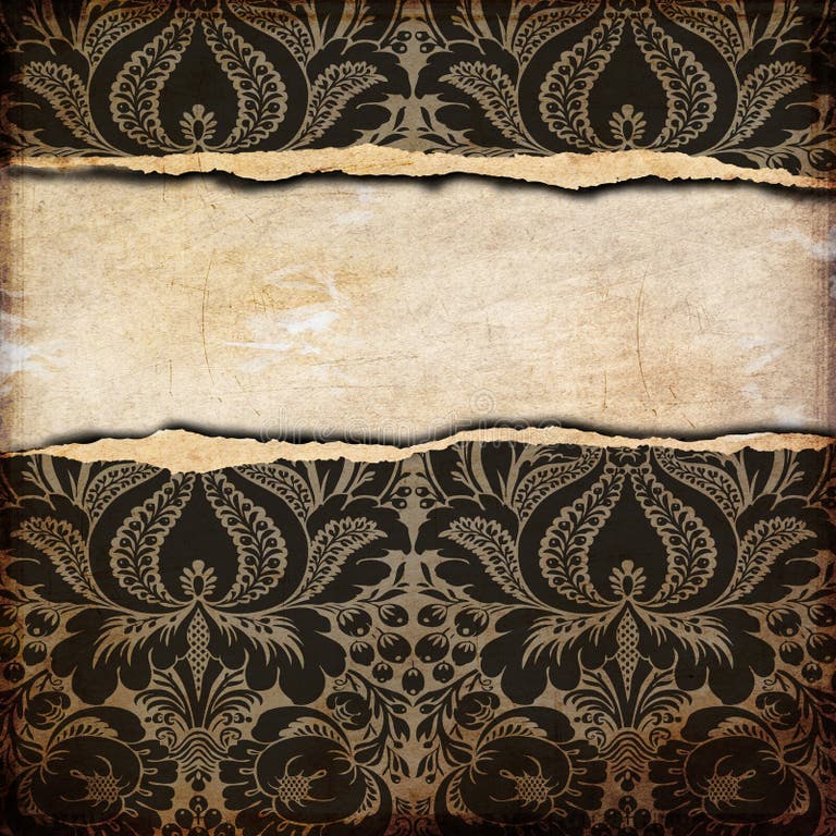 Old Ripped Vintage Wallpaper Stock Illustrations – 3,445 Old Ripped ...