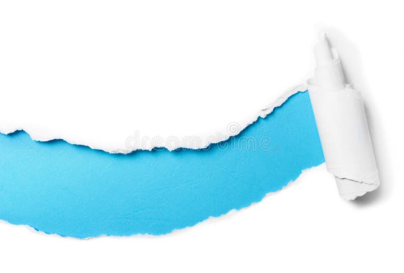 Ripped White Paper stock photo. Image of paper, white - 1027744