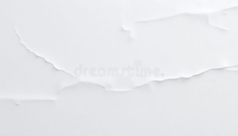 Ripped White Paper Texture, Abstract Background and Rough Surface ...