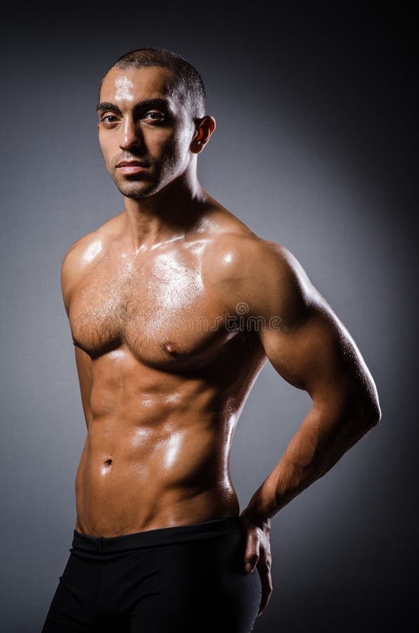 Ripped young man stock photo. Image of male, exercise - 33965104