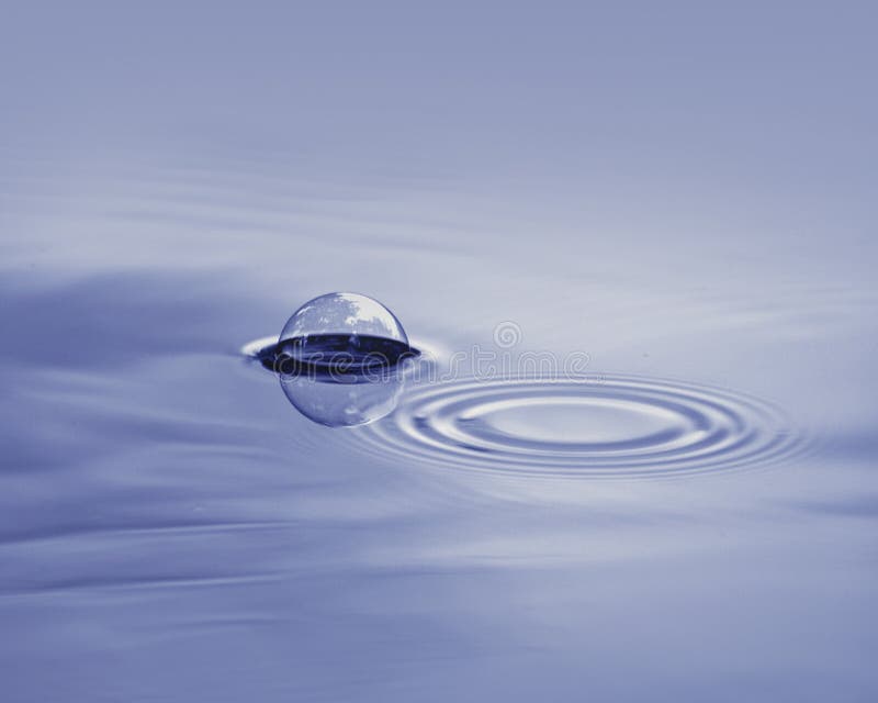 Ripple stock photo. Image of rain, nature, bubble, surface - 35290600