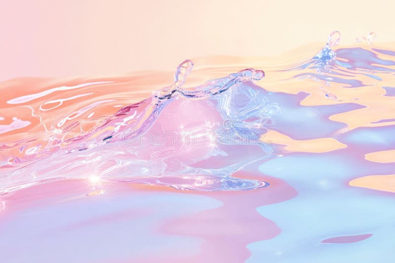 Ripple Effect: Abstract Water Background with Dynamic Ripples Stock ...