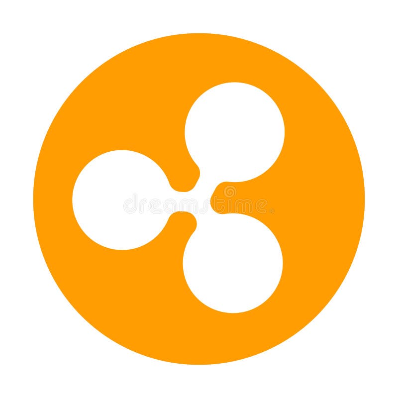 Ripple Icon for Internet Money. Crypto Currency Symbol. Blockchain ...