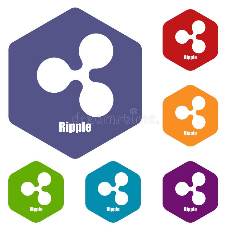 Ripple icon, simple style stock vector. Illustration of emblem - 154972841