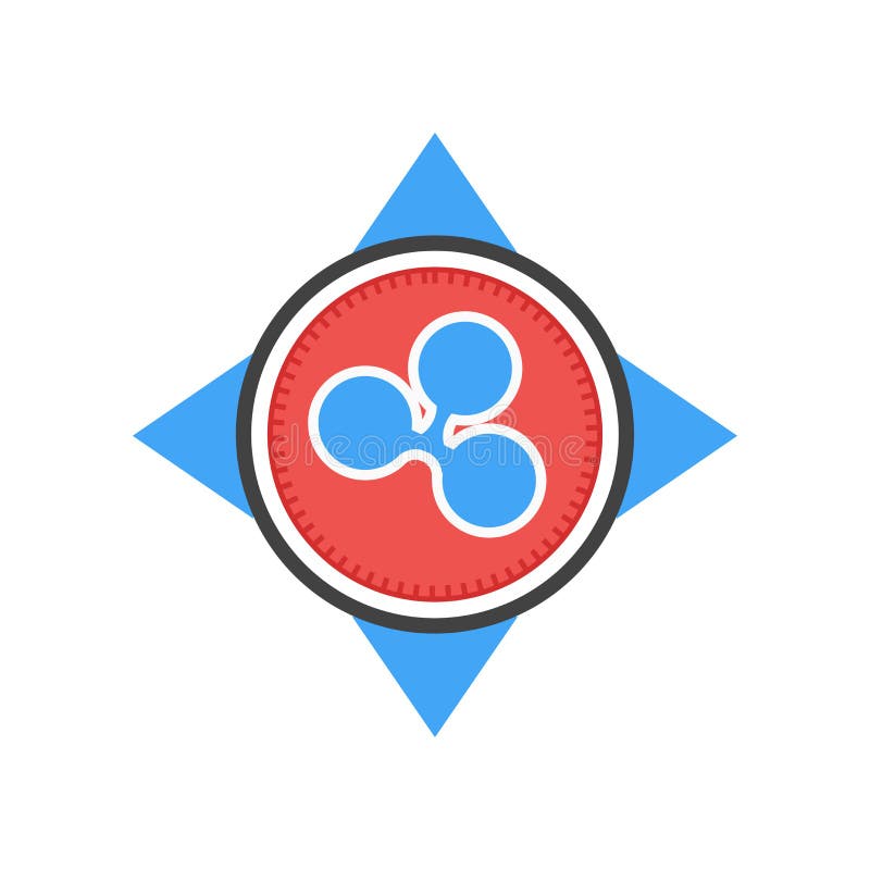 Ripple Icon Vector Sign and Symbol Isolated on White Background, Ripple ...