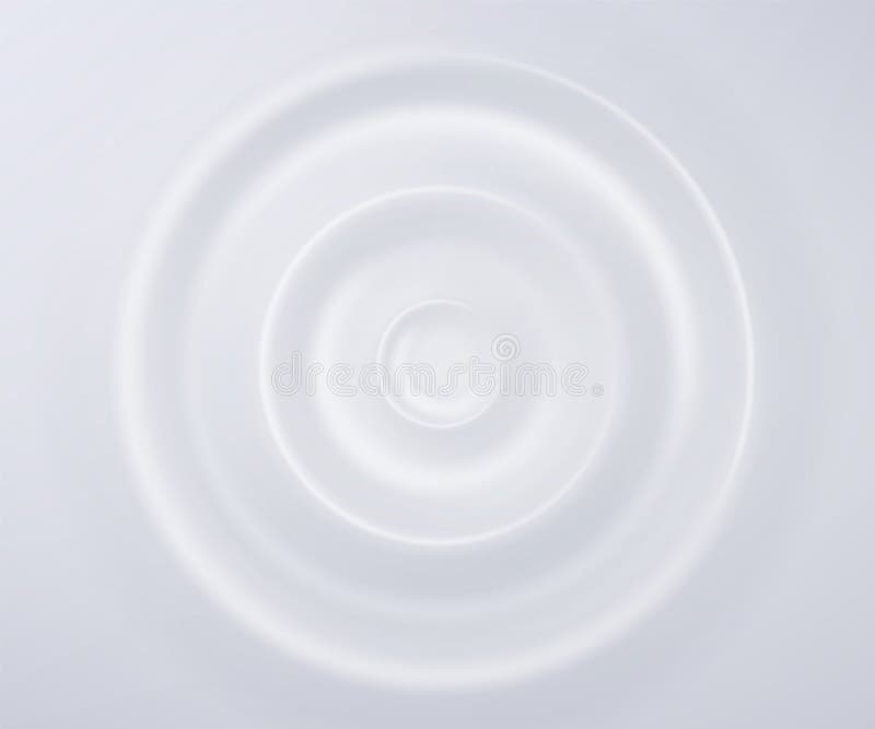 Circle Ripple Water Drop Texture Isolated on Transparent Background ...