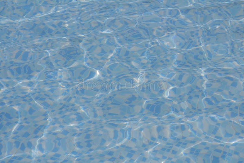 Ripple of Pool Water with Sun Reflection Stock Image - Image of shiny ...