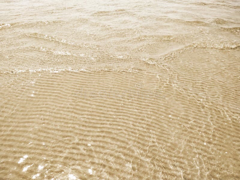 Ripple Sand Dunes and Blue Sky Background. Desert Landscape, Sandy ...