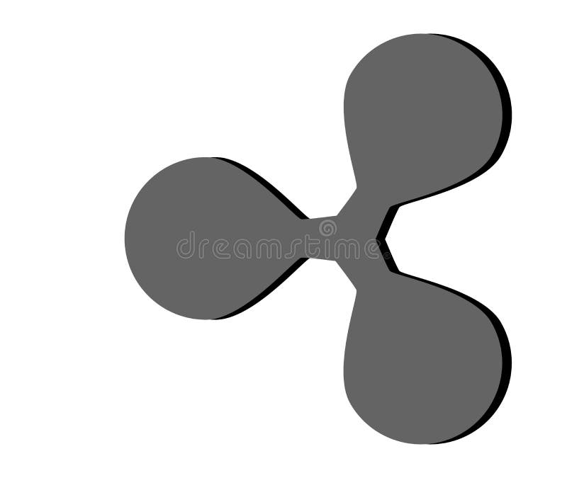 Ripple sign on white. stock illustration. Illustration of stylized ...