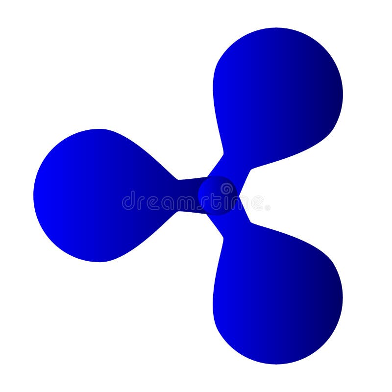 Ripple sign on white. stock illustration. Illustration of stylized ...