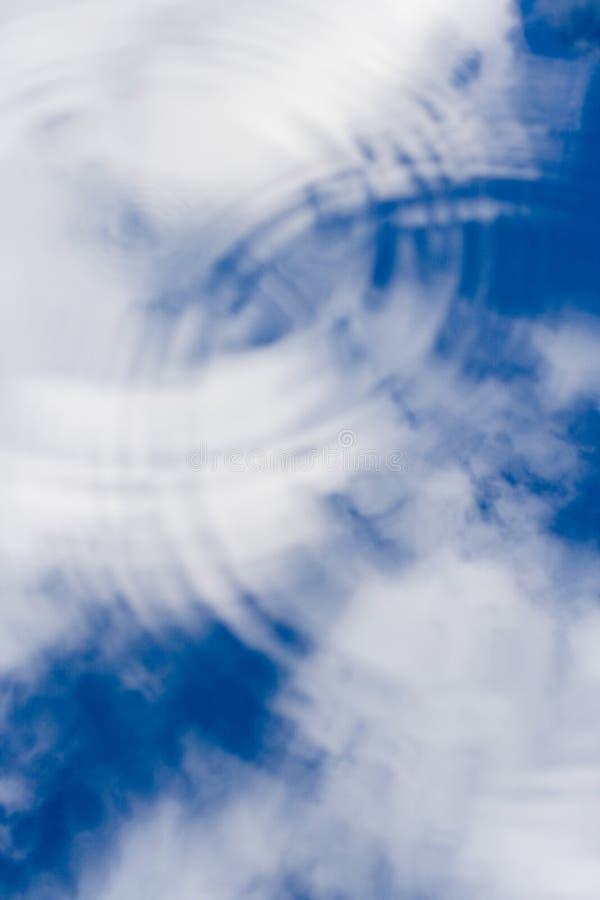 Ripple in the sky stock image. Image of circle, daytime - 4505733