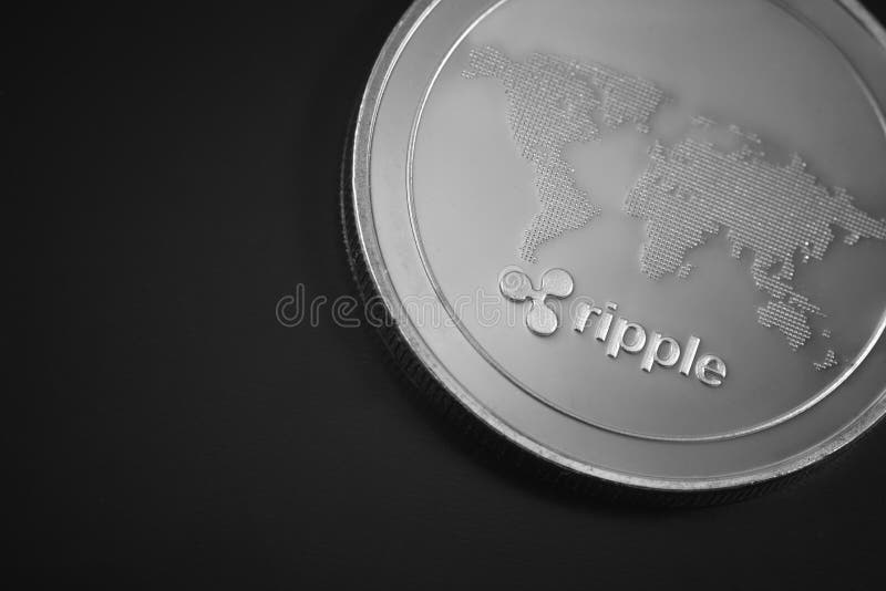 Ripple symbol stock image. Image of cryptocurrency, money - 119973653