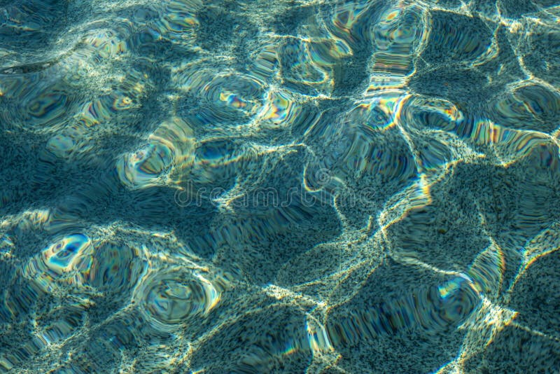Ripple of Water in the Pool Stock Image - Image of motion, azure: 186333557